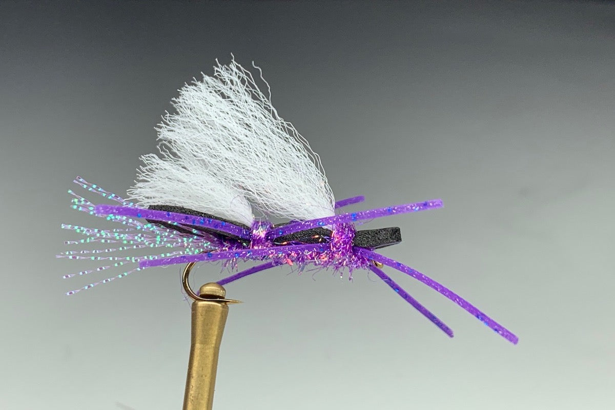CHUBBY CHERNOBYL (PURPLE) – Freestone Fly Company